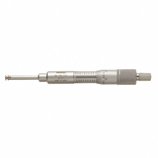 MITUTOYO Digital Groove Micrometer, Operation Type Mechanical - 4CGF2 ...