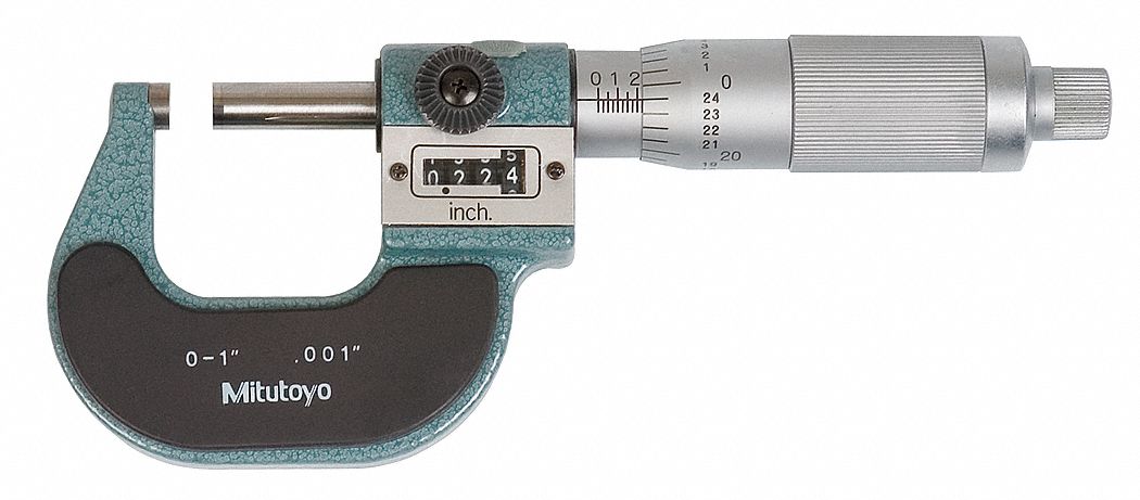 Digital Micrometer, SPC Output — - Grainger