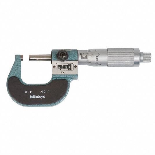 Digital Micrometer, SPC Output — - Grainger