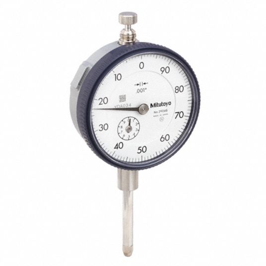 MITUTOYO, 0 in to 1 in, Inch, Dial Indicator - Lug Back - 4CGP8|2904A - Grainger
