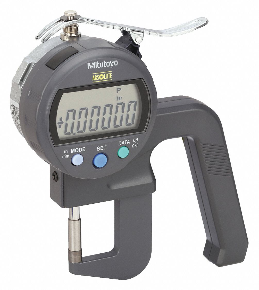 MITUTOYO GAUGE THICKNESS 0-0.47IN - Digital Thickness Gauges - MTT547-400S | 547-400S - Grainger ...