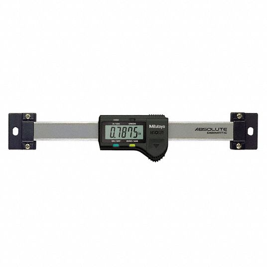 MITUTOYO Horizontal Digital Scale Unit, Range 0 in to 8 in/0 mm to 200 ...