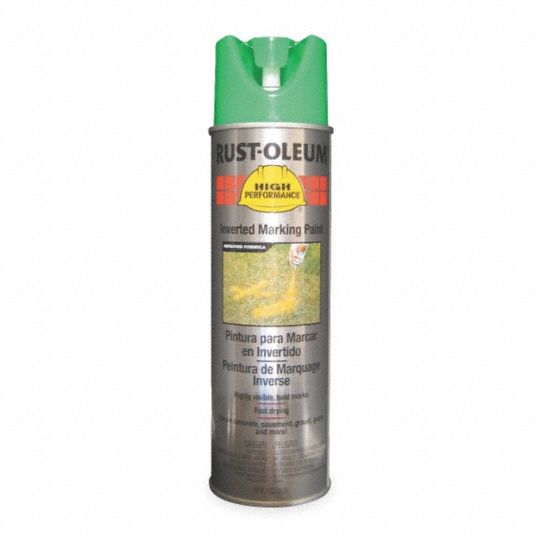 RUST-OLEUM, Inverted Paint Dispensing, Fluorescent Green, Inverted ...