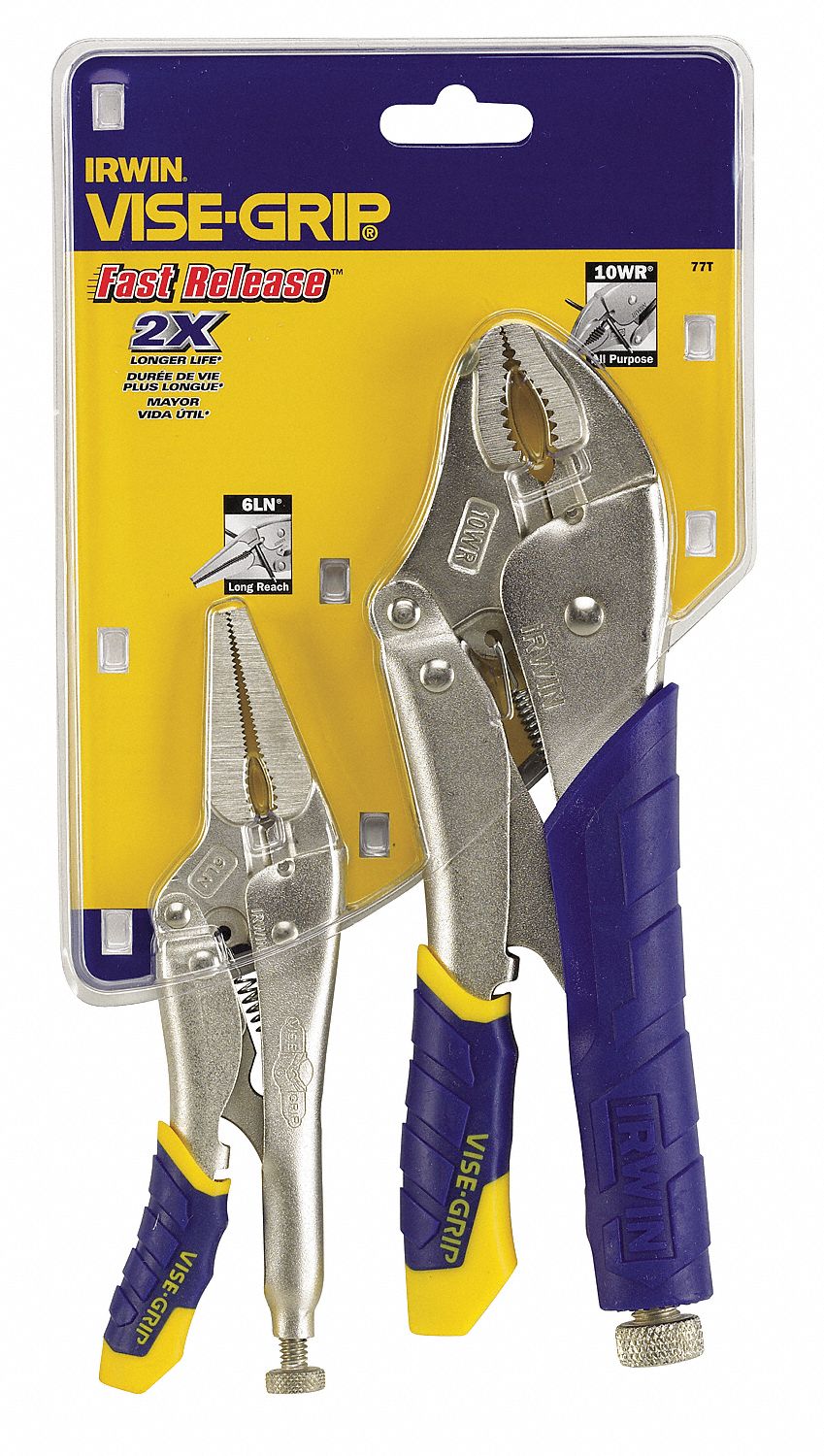 IRWIN VISE-GRIP Juego de Pinzas de Cierre Rápido - Juego de Pinzas de ...