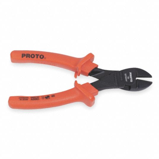 Insulated Diagonal Cut Pliers - Grainger