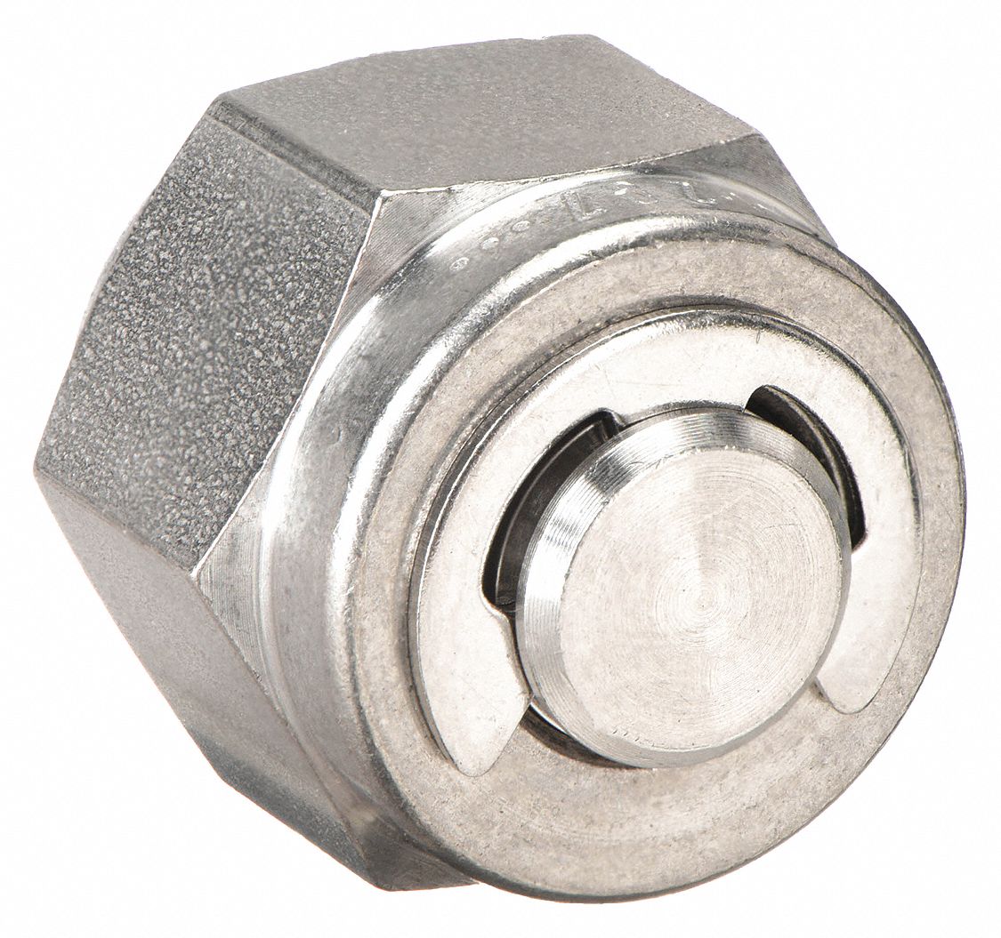 HAM-LET, 8 mm OD Fitting Size, Compression, Compression Fitting Plug ...