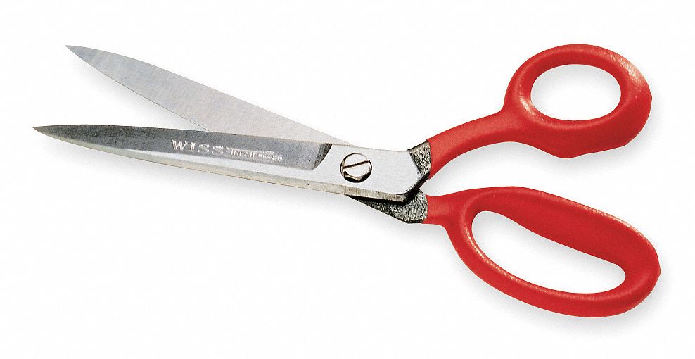 CRESCENT WISS, Right-Hand, 10 in Overall Lg, Industrial Shears - 4CP68 ...