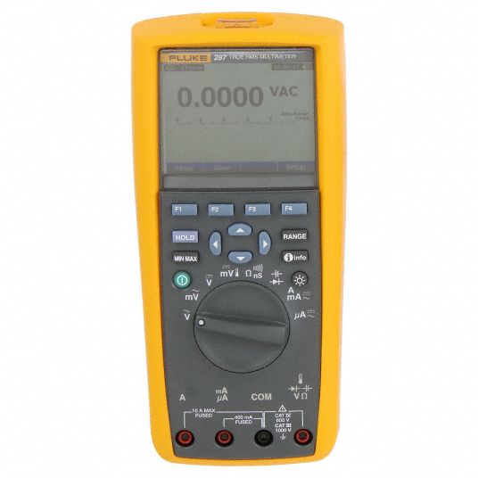 FLUKE, TRMS, Bluetooth-Compatible /Data Logging, Digital Multimeter ...