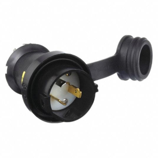 L5-20P, 20 A, Watertight Locking Plug - 4CT65|HBL2311SW - Grainger