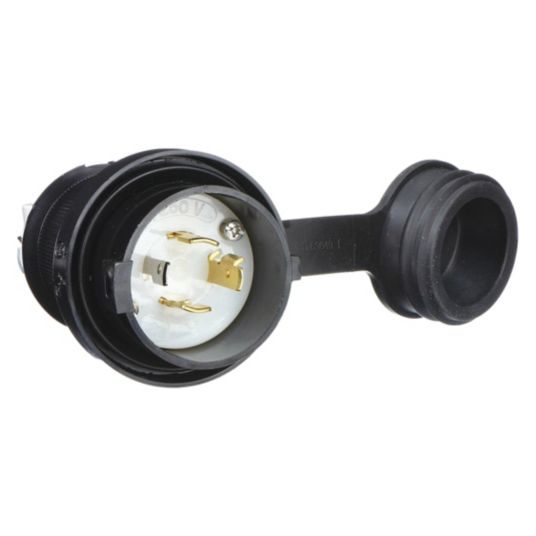 L14-20P, 20 A, Watertight Locking Plug - 4CT89|HBL2411SW - Grainger