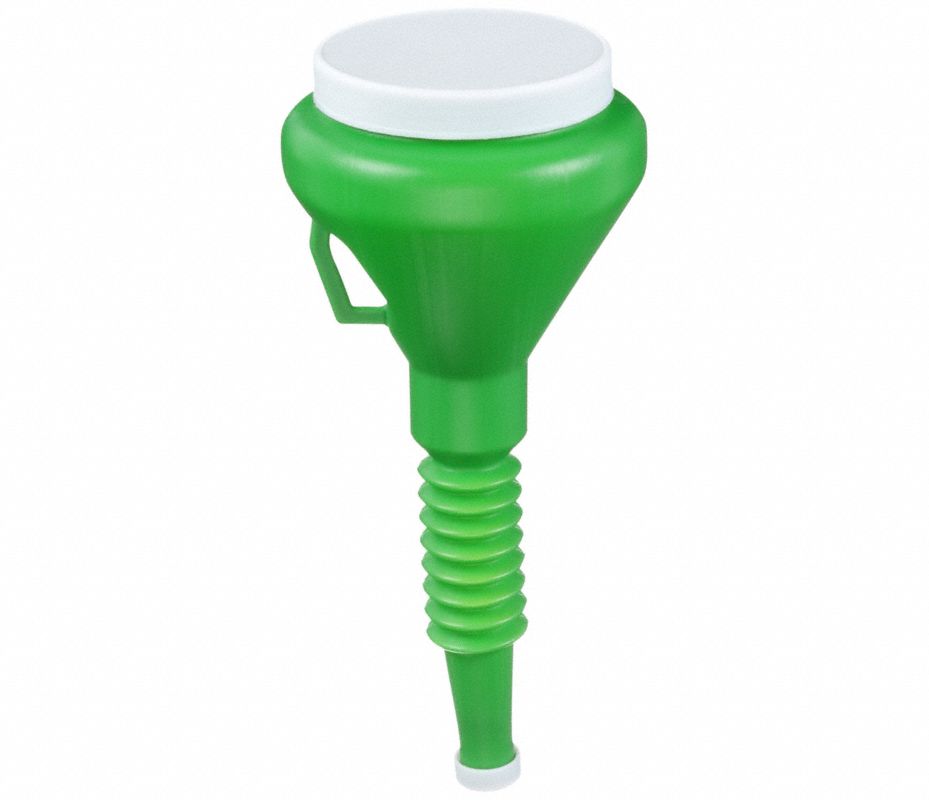FUNNEL KING Embudo con Tapa , Polietileno - 4CUN1 | 32140 - Grainger México