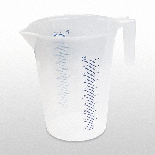 FUNNEL KING, 1 L Fluid Capacity, Lip, Measuring Container - 4CUP9|94160 ...
