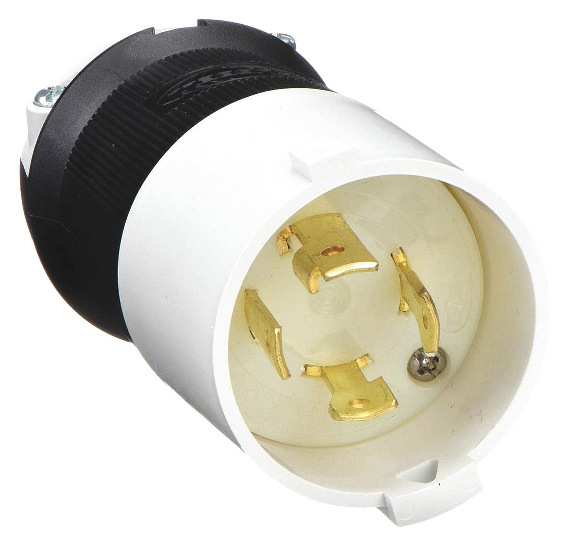 L15-30P, 250V AC, Locking Plug - 4CV44|HBL2721S - Grainger