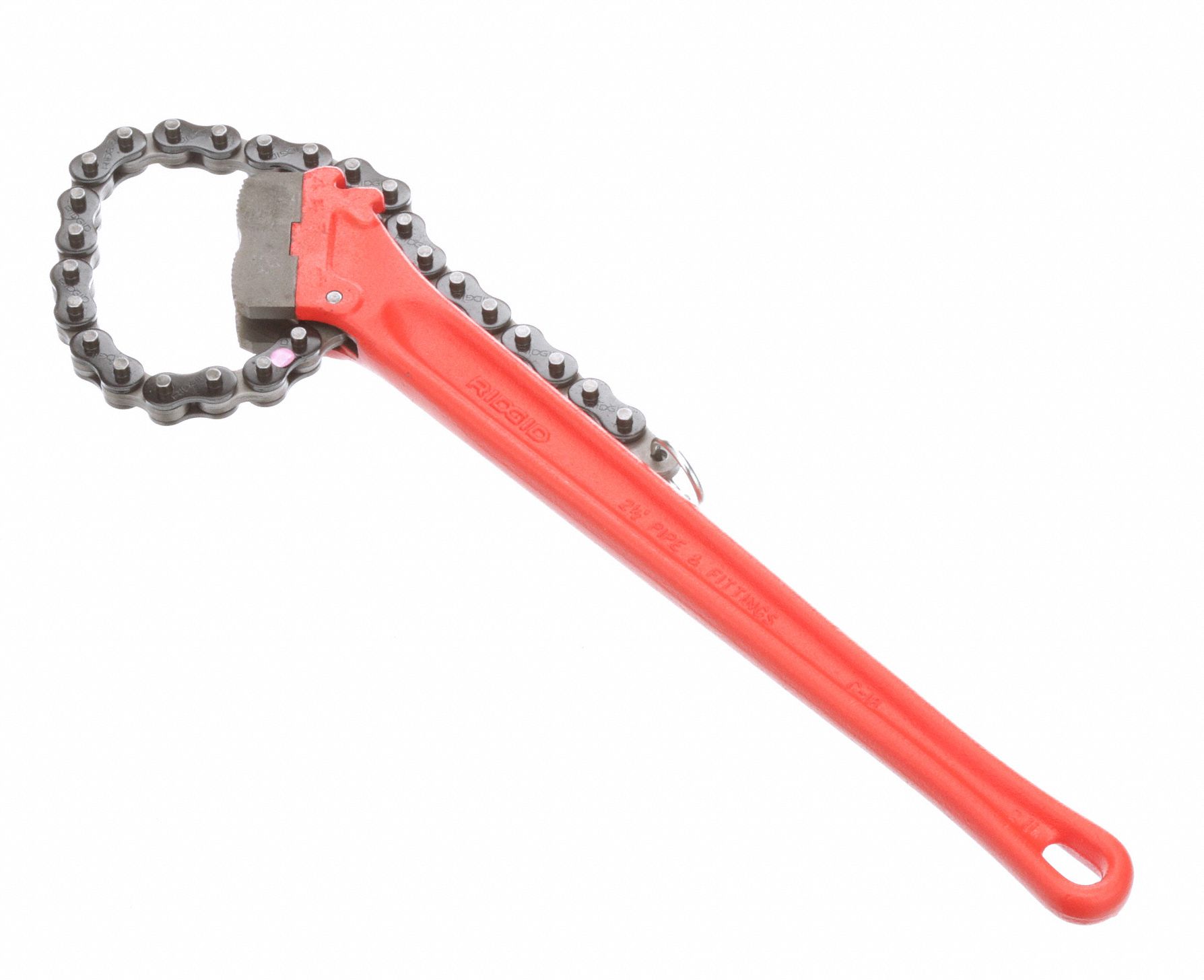 RIDGID Chain Wrench: For 5 in Outside Dia, 20 1/4 in Chain Lg, 18 in ...