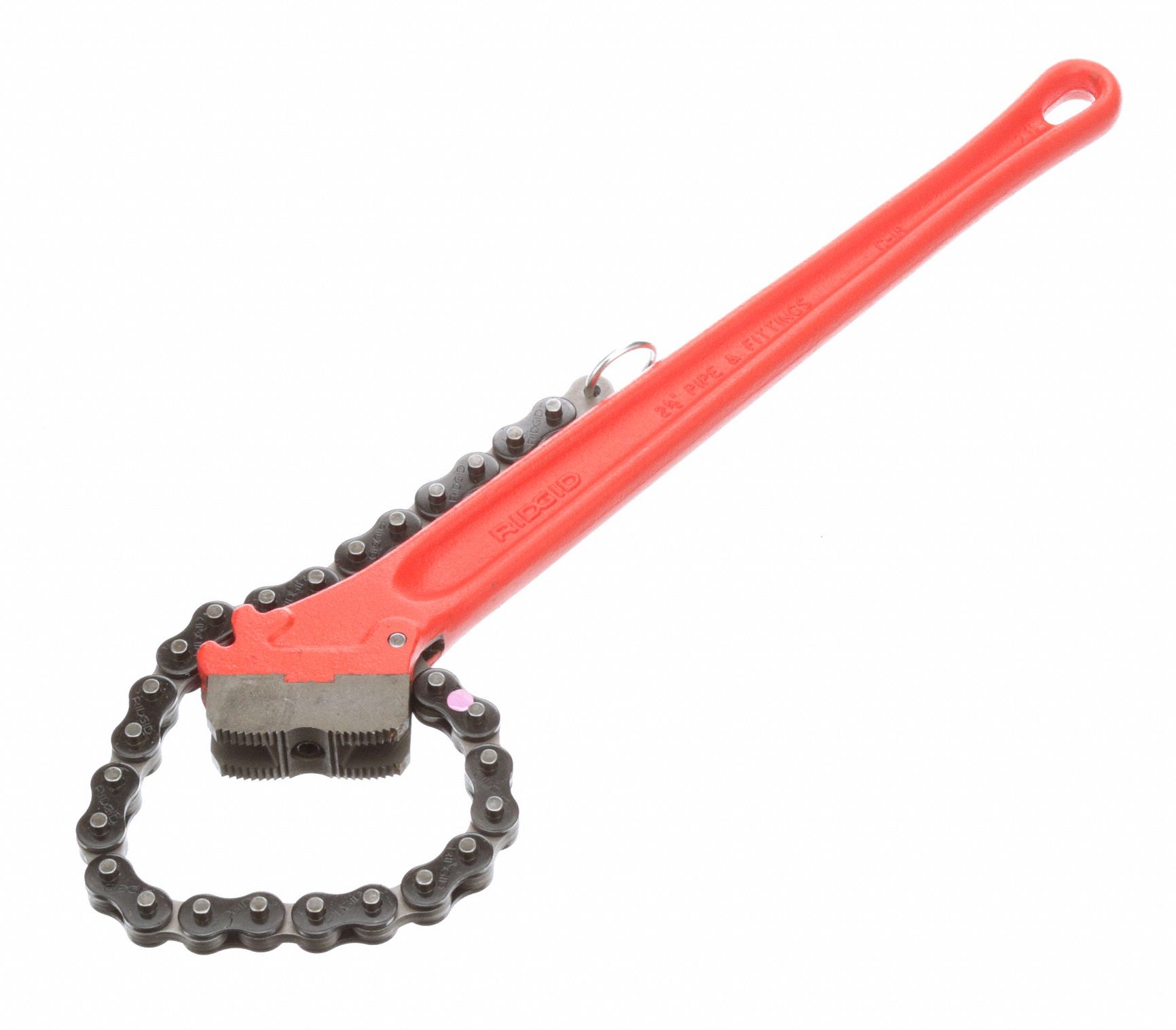 RIDGID Chain Wrench: For 5 in Outside Dia, 20 1/4 in Chain Lg, 18 in ...