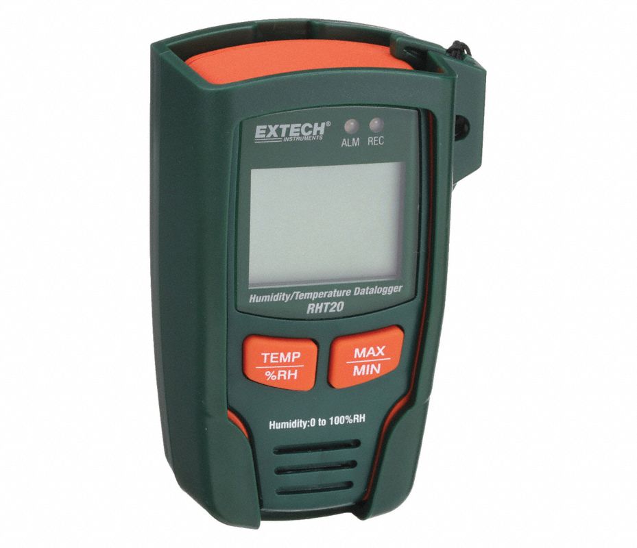 EXTECH Registrador de Datos - 4CWR7 | RHT20 - Grainger México