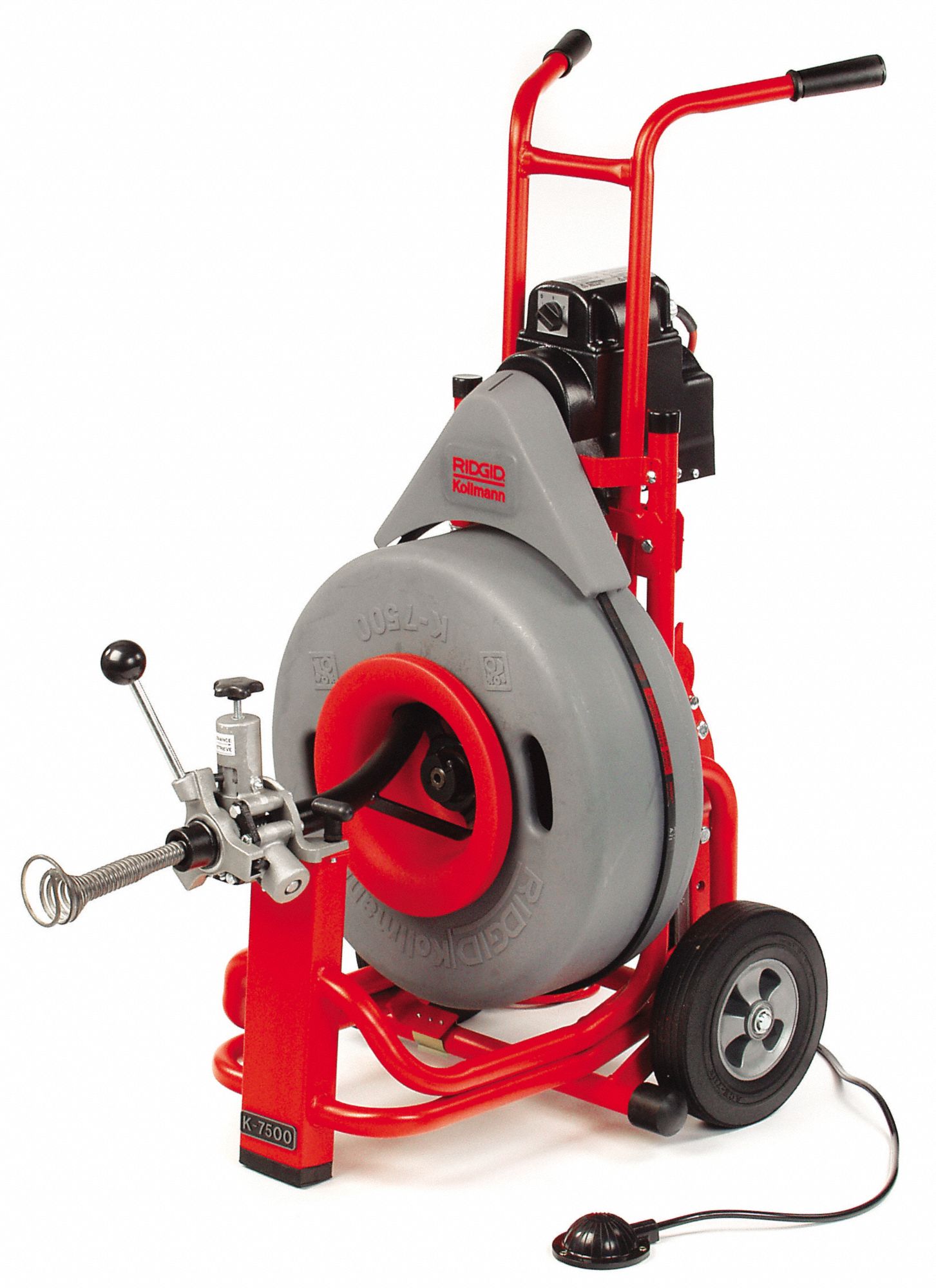 RIDGID Drain Cleaning Machine, Drain Line I.D. Size Range 3 in to 10 in ...