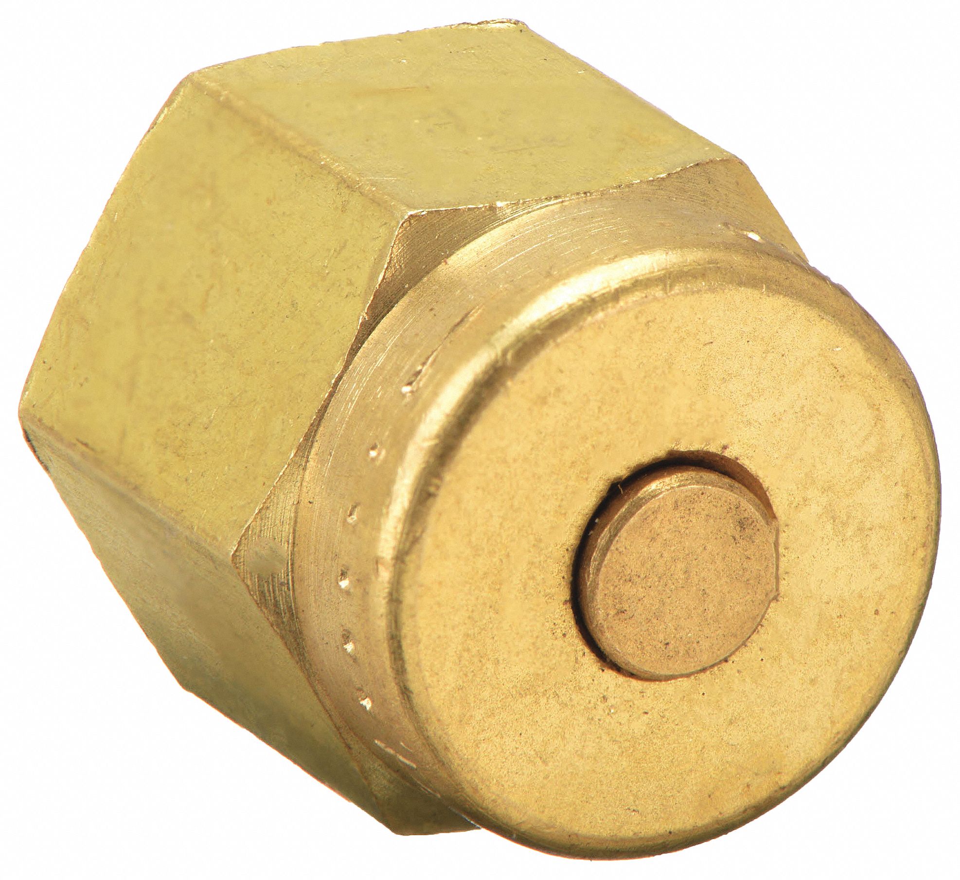 PARKER, 1/4 in OD Size, Compression, Compression Fitting Cap - 4CXX9 ...