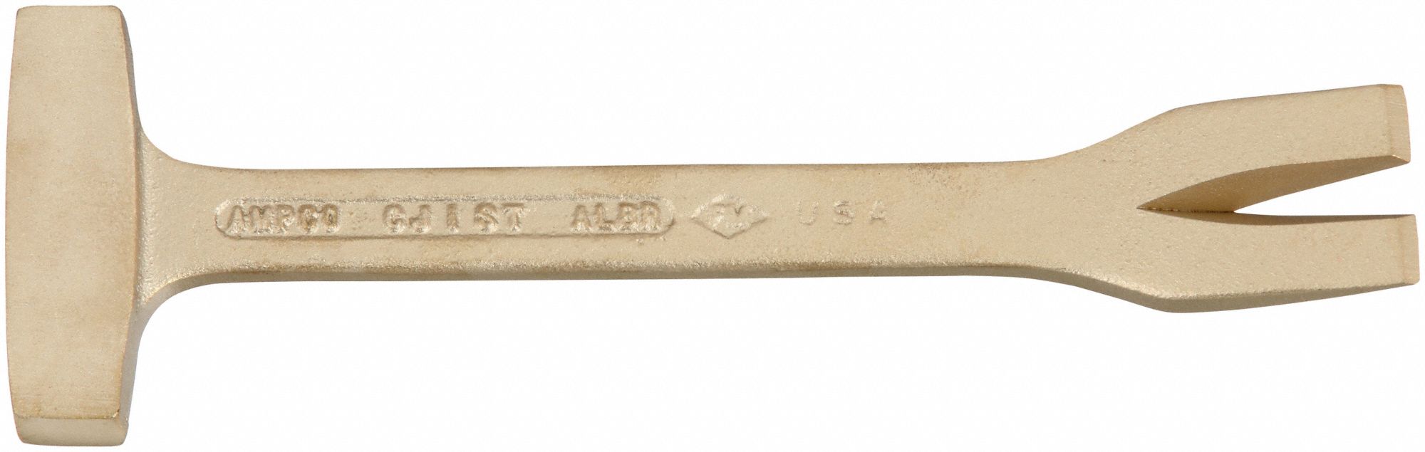 Claw End, 9 in Overall Lg, Pry Bar - 4CZ63|CJ-1-ST - Grainger