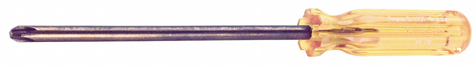 AMPCO, #3 Tip Size, 10 in Overall Lg, Nonsparking Phillips Screwdriver ...