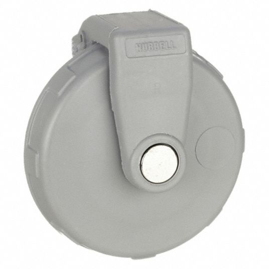 HUBBELL WIRING DEVICE-KELLEMS, Watertight Cover Assembly, Nonmetallic ...