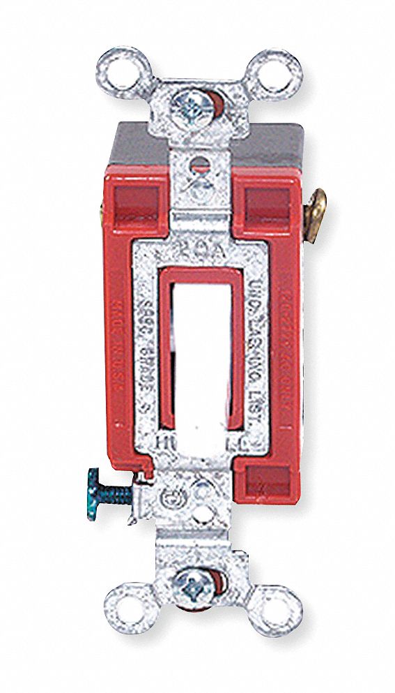 Wall Switch, 1-Pole, Maintained, Toggle - Grainger