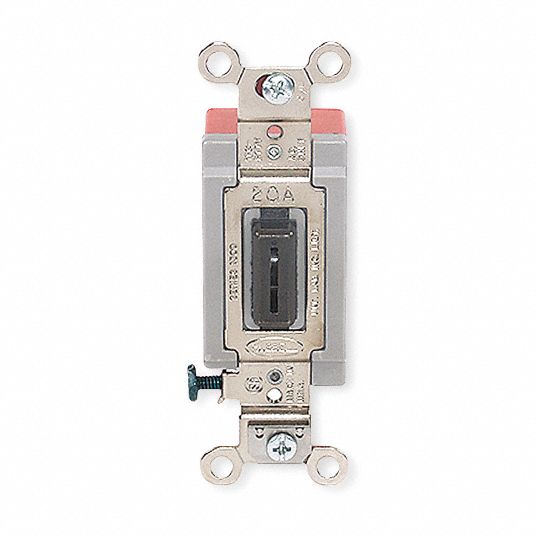 Toggle Switch, Double Pole/Double Throw, Wall Switch - 4D287|HBL1386L ...