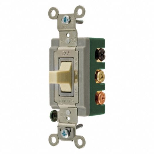 Toggle Switch, Double Pole/Double Throw, Wall Switch - 4D288|HBL1388I ...