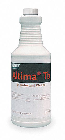 Disinfectant, Bottle Container Type, Lemon Fragrance, Ready to Use ...