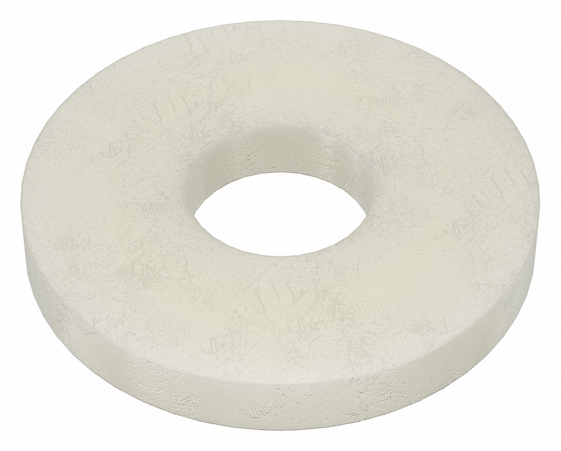 Plastic, #2 Screw Sz, Flat Washer - 4DAN7|16FW002032 - Grainger