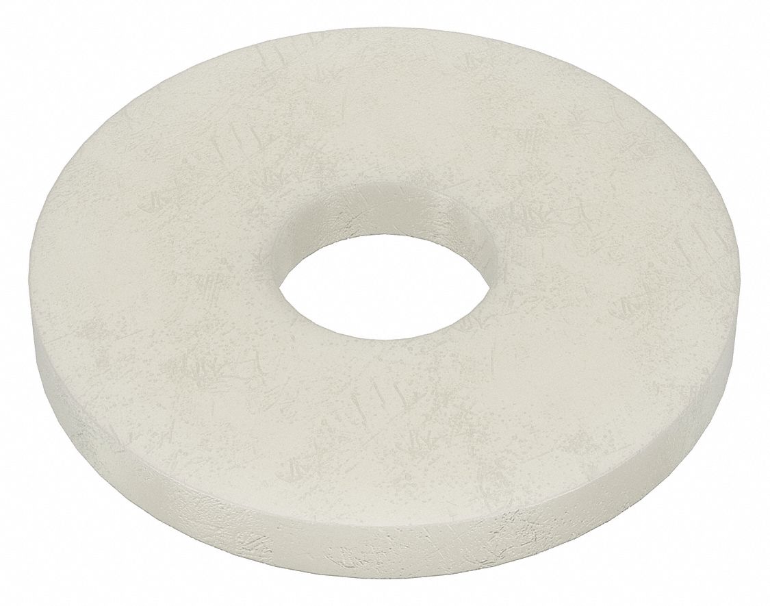 For Screw Size #3, Nylon, Flat Washer - 4DAP2|17W03143 - Grainger