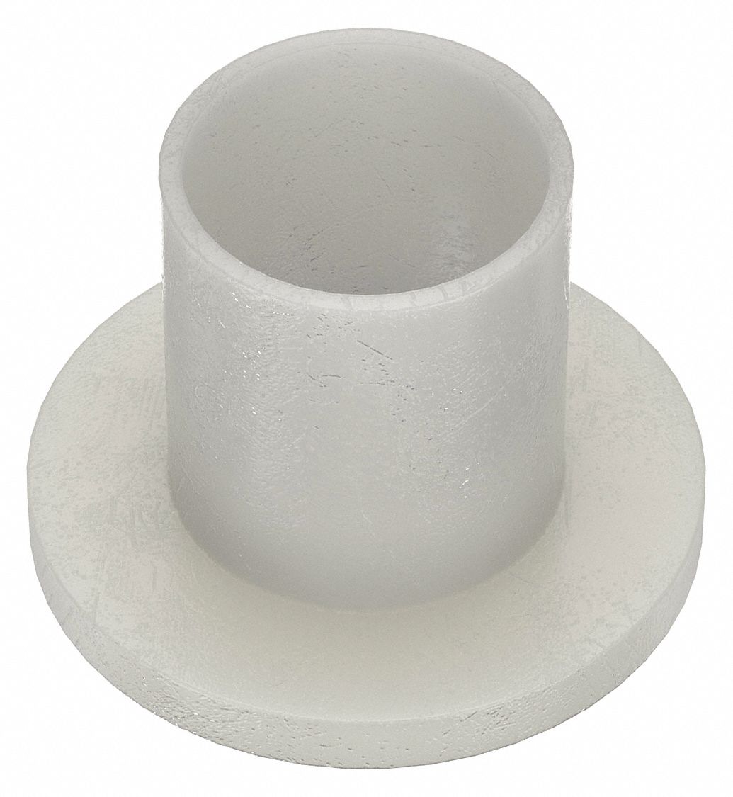 Nylon, White, Shoulder Washer - 4DCC2|10SC312037 - Grainger