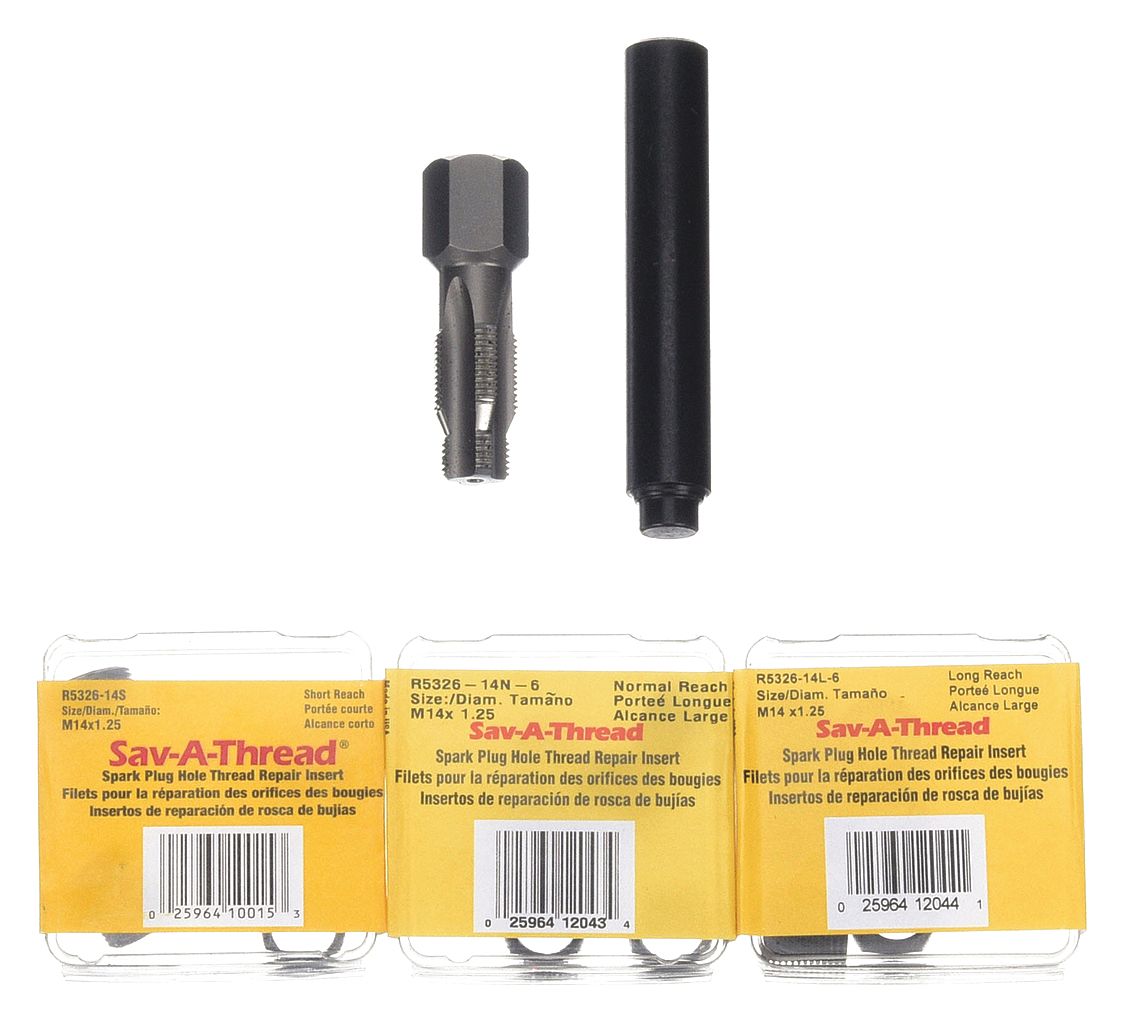 HELI-COIL, Tanged Tang Style, Free-Running, Thread Repair Kit - 4DCC4 ...