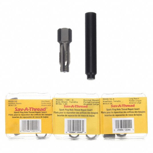 HELI-COIL, Tanged Tang Style, Free-Running, Thread Repair Kit - 4DCC4 ...