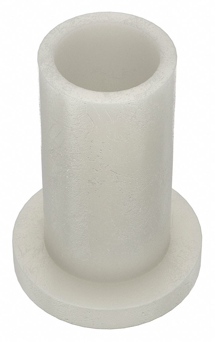 Nylon, White, Shoulder Washer - 4DCE2|10SC010050 - Grainger