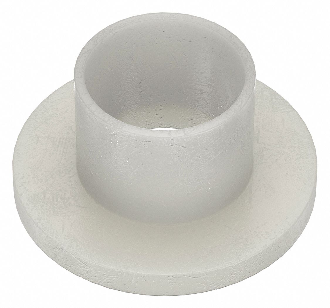 Nylon, White, Shoulder Washer - 4DCE8|10SC312025 - Grainger