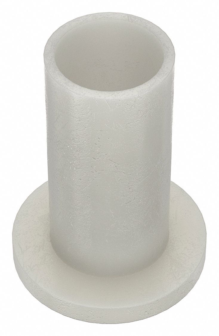 Nylon, White, Shoulder Washer - 4DCG3|10SC250062 - Grainger