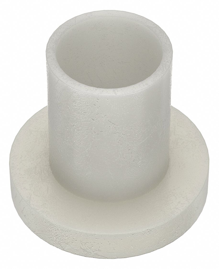 Nylon, White, Shoulder Washer - 4DCJ3|10SC008025 - Grainger