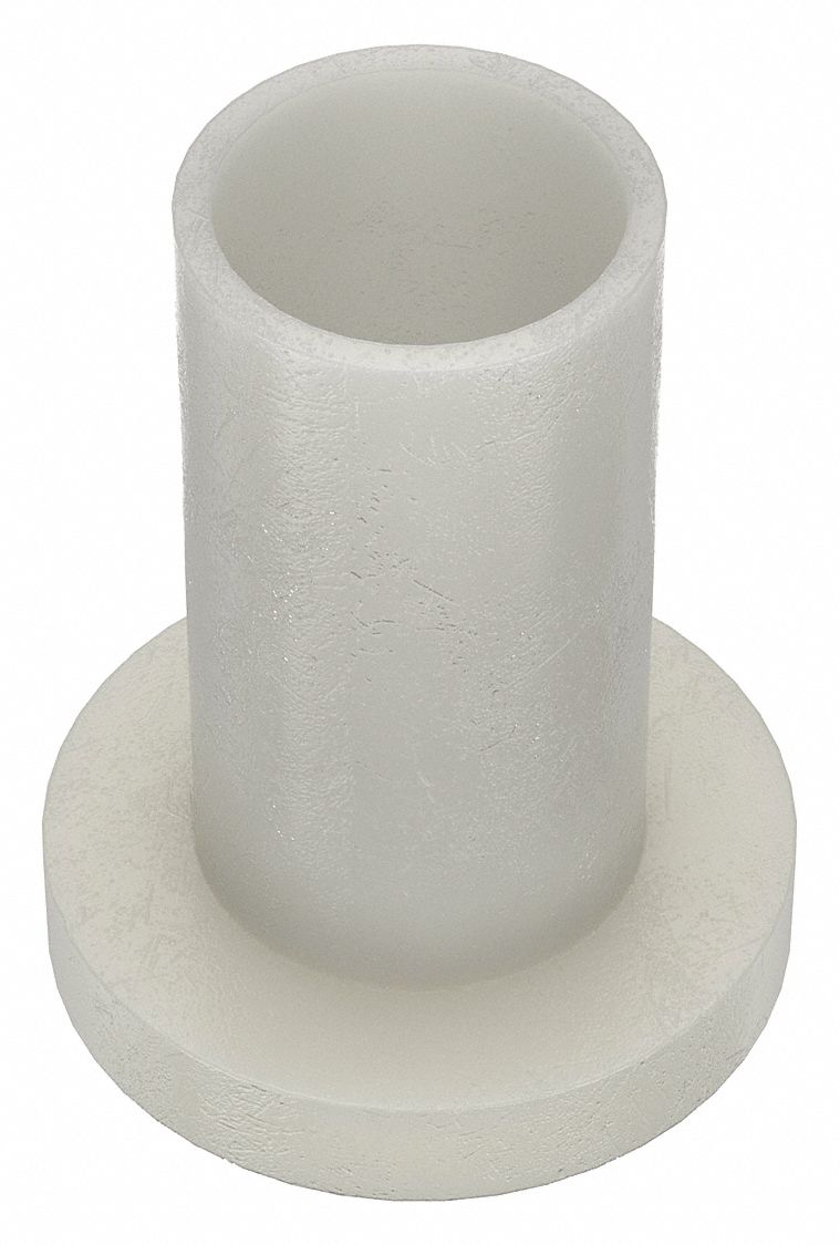 Nylon, White, Shoulder Washer - 4DCJ7|10SC008037 - Grainger