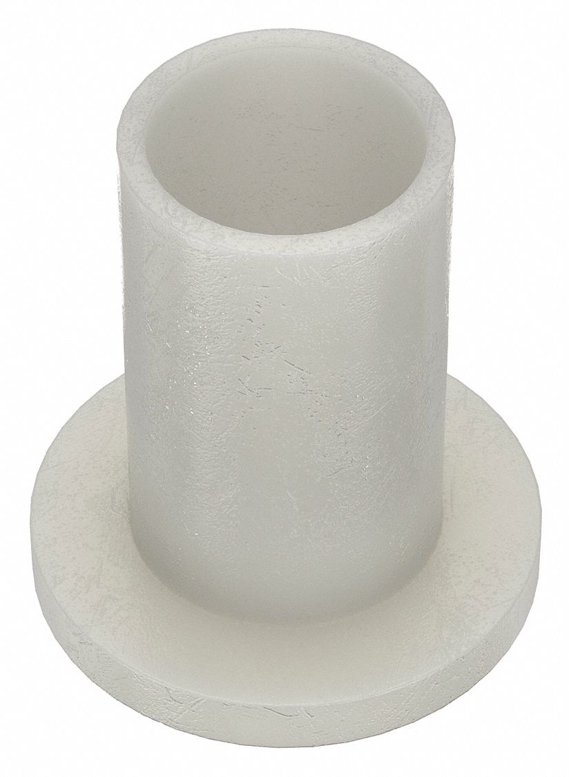 Nylon, White, Shoulder Washer - 4DCK6|10SC250050 - Grainger