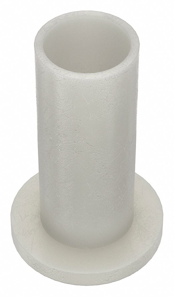 Nylon, White, Shoulder Washer - 4DCN2|10SC250075 - Grainger