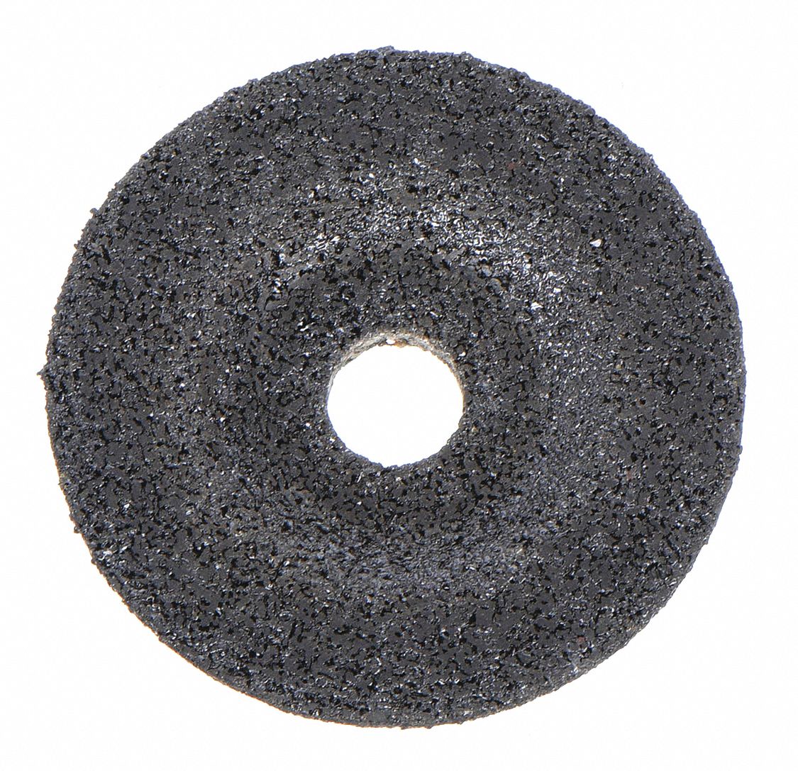 NORTON, Type 27, 2" x 1/8" x 3/8", Depressed Center Grinding Wheel ...
