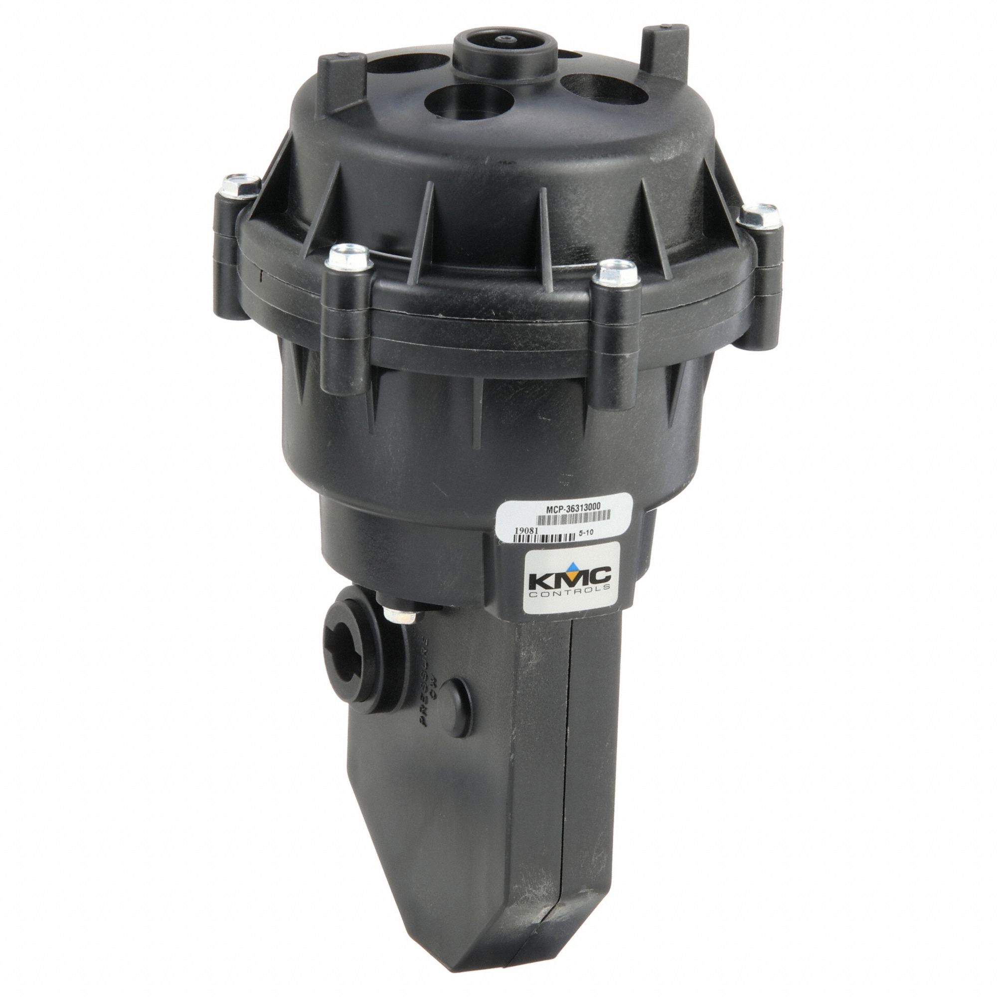 Rotary, 5 psi to 10 psi Spring Range, Pneumatic Damper Actuator - 4DEA7 ...