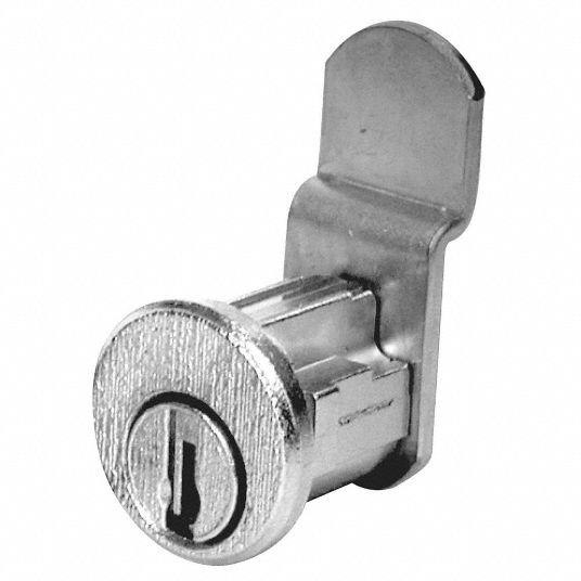 Standard Keyed Cam Lock, Key Different - Grainger