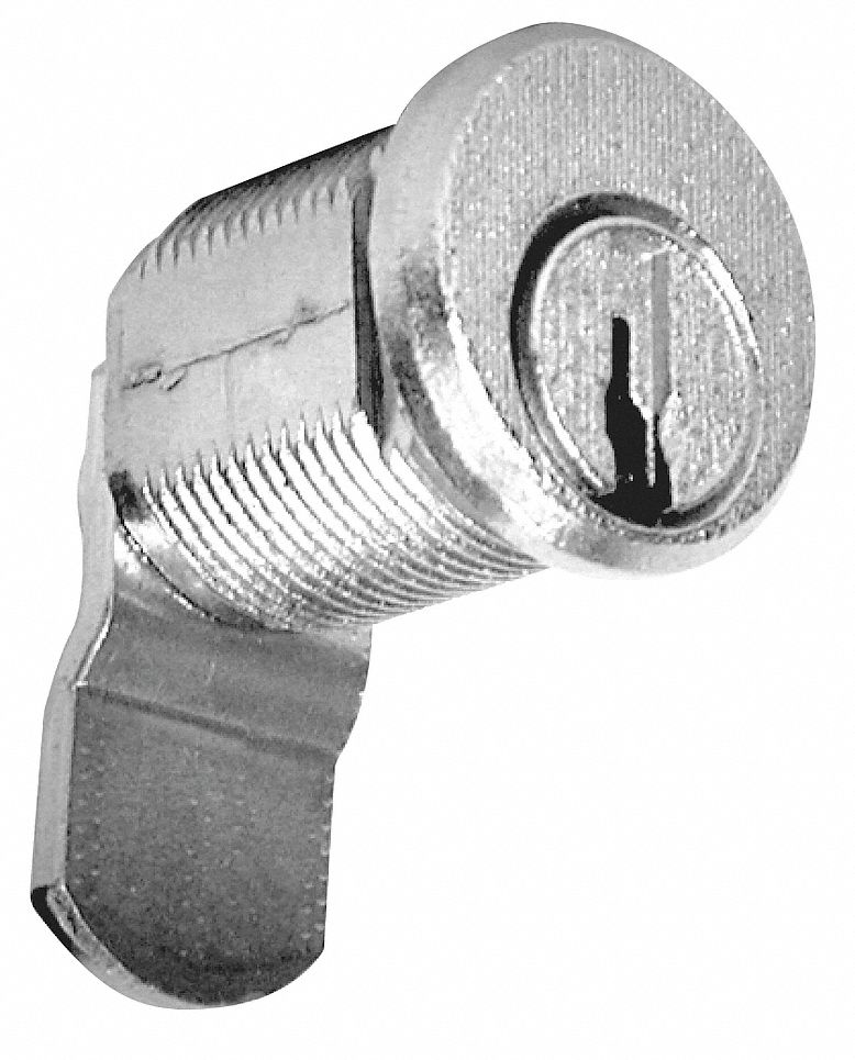 Standard Keyed Cam Lock, Key Different - Grainger