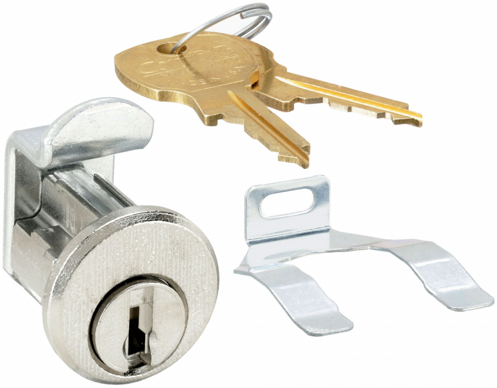 COMPX NATIONAL Pin Tumbler Keyed Cam Lock, Keyed Different, For ...