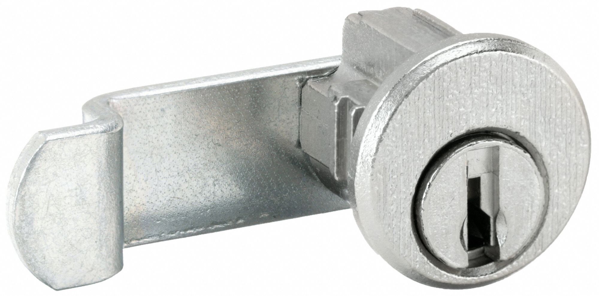 For 1/4 in Material Thick, 5/8 in Mounting Hole Dia., Pin Tumbler Keyed ...