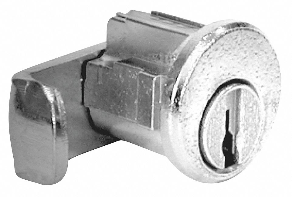 Standard Keyed Cam Lock, Key Different - Grainger