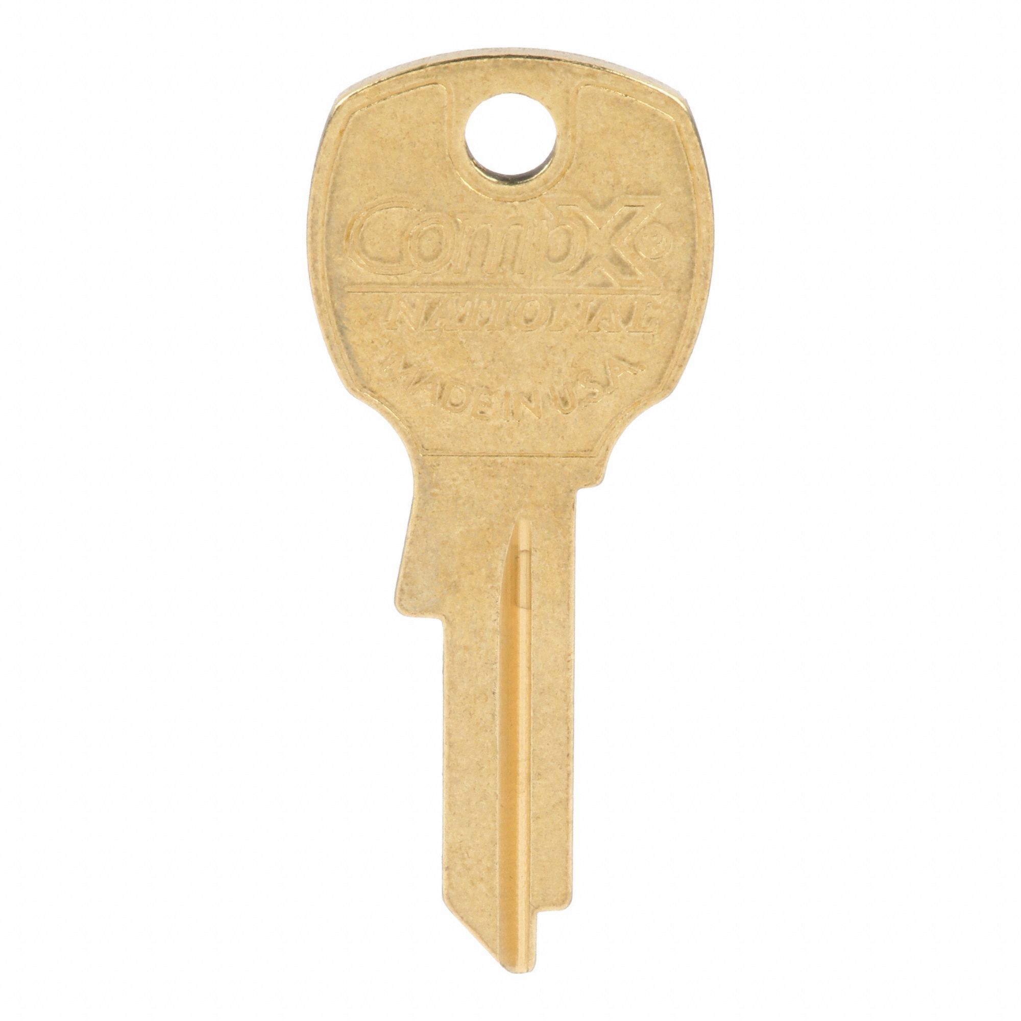 Compatible with National Locks, 4 Pins, Key Blank - 4DEF9|D4291 - Grainger