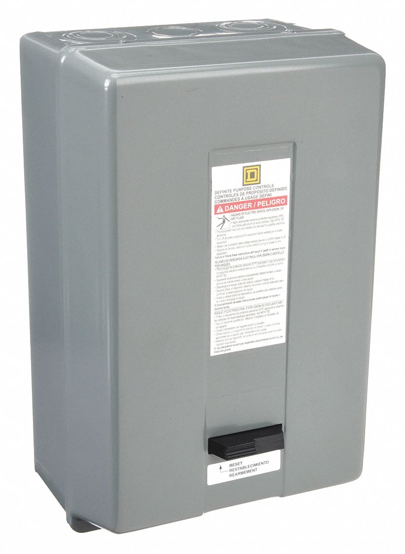 SQUARE D, Non-Reversing, 2 Poles, Definite Purpose Magnetic Motor ...